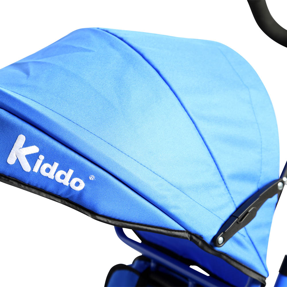 Kiddo Trike 4-in-1 Improved Smart Design with Added Features - Blue ...