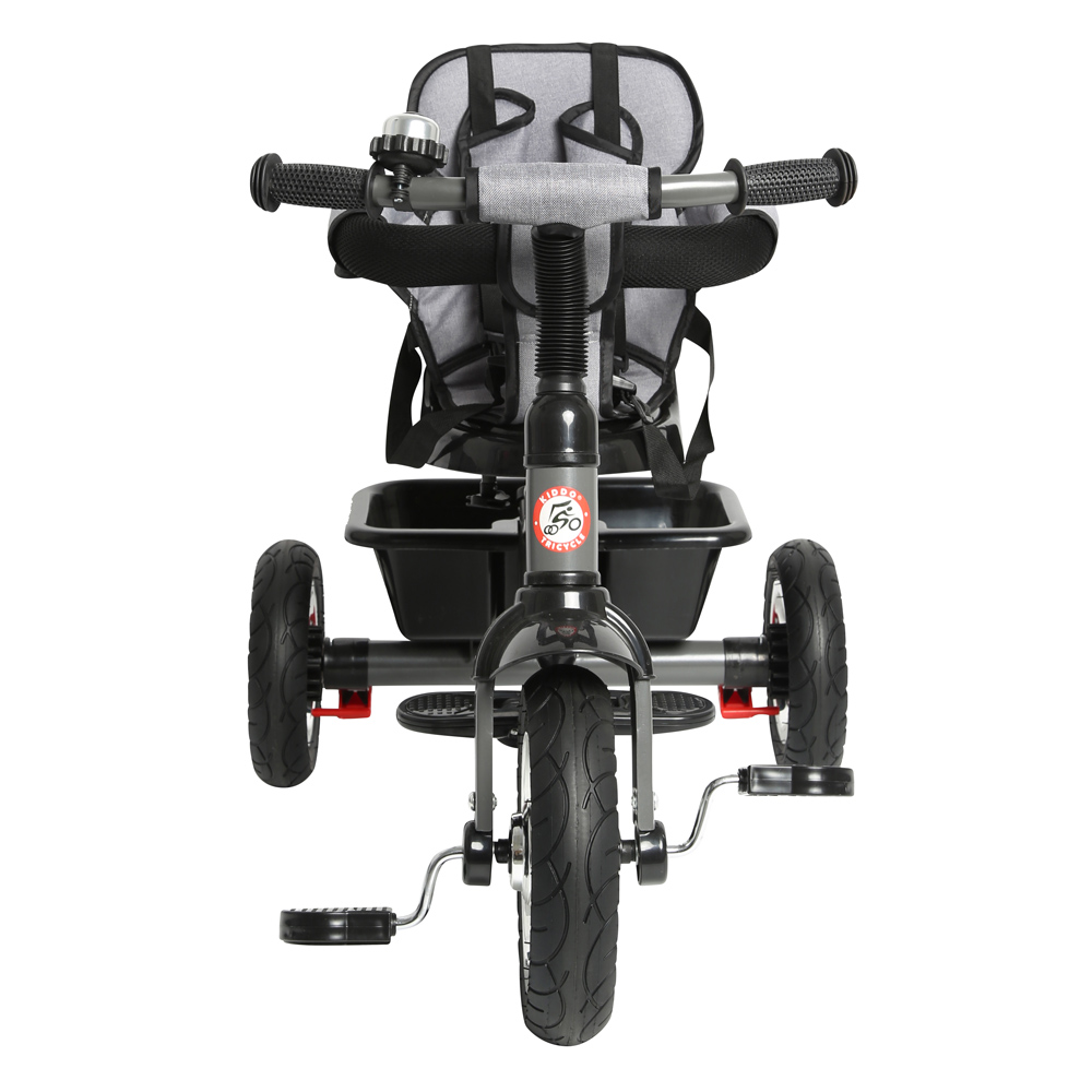 Kiddo Trike 4-in-1 Improved Smart Design with Added Features - Grey ...